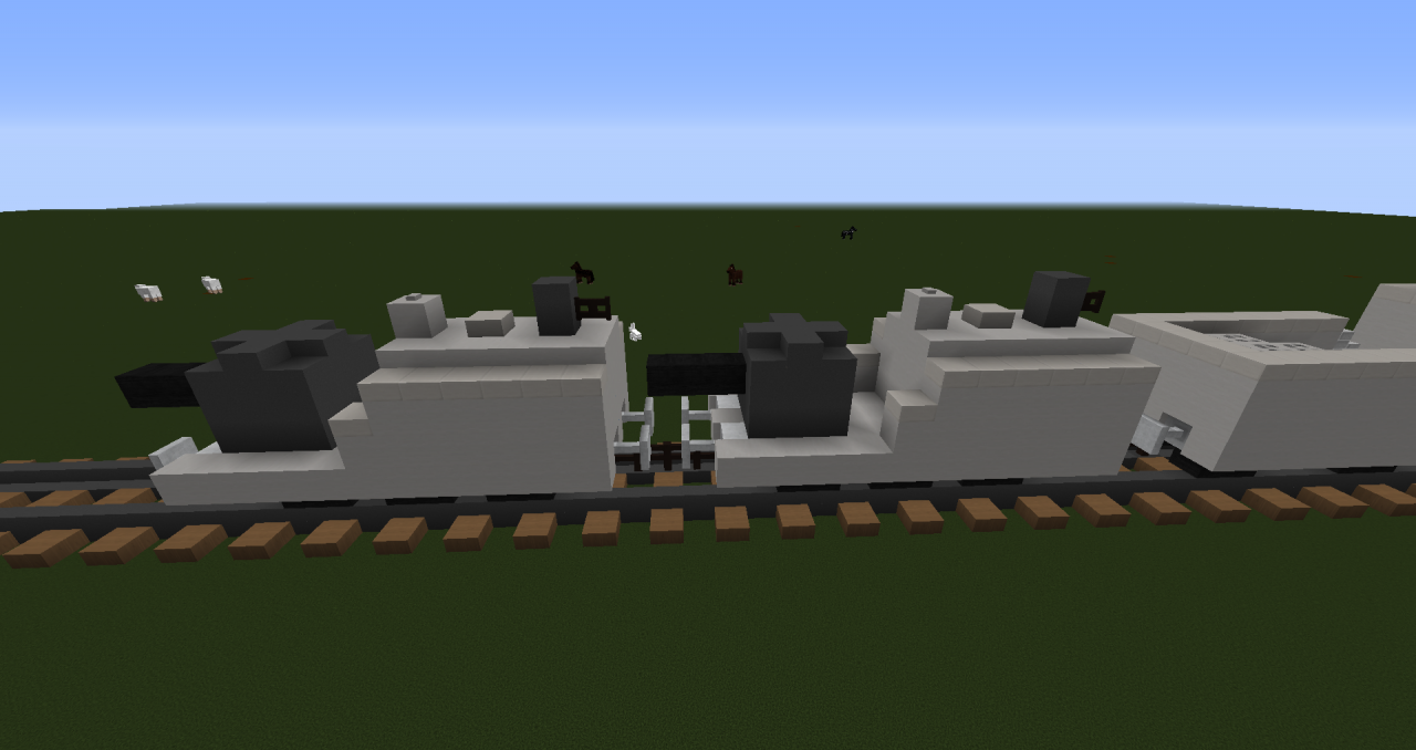Battlefield One Amored Train Minecraft Map