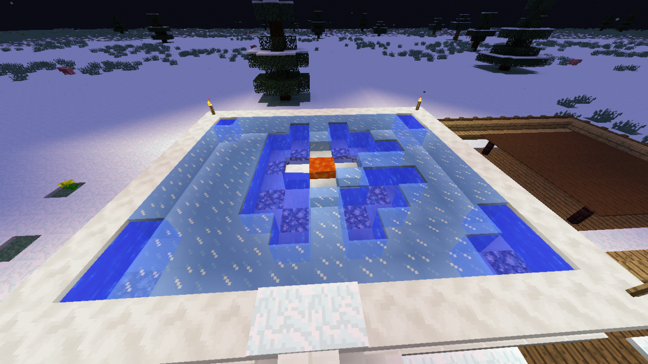 Massive cabin. Minecraft Map