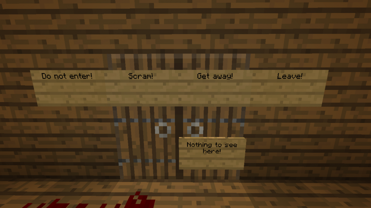 Massive cabin. Minecraft Map