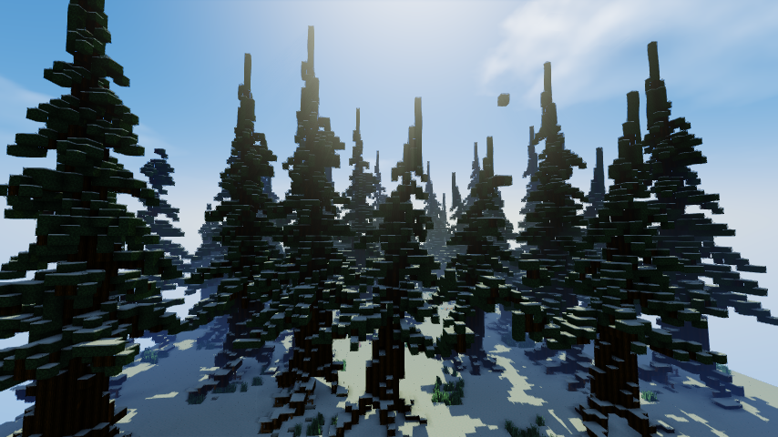 Ultra Taiga Minecraft Map