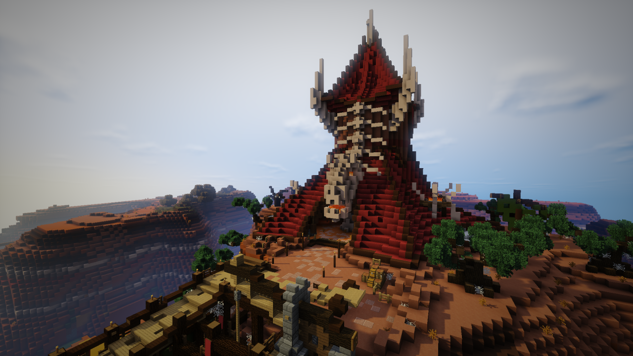 Orc temple "Oshu'gun" Minecraft Map