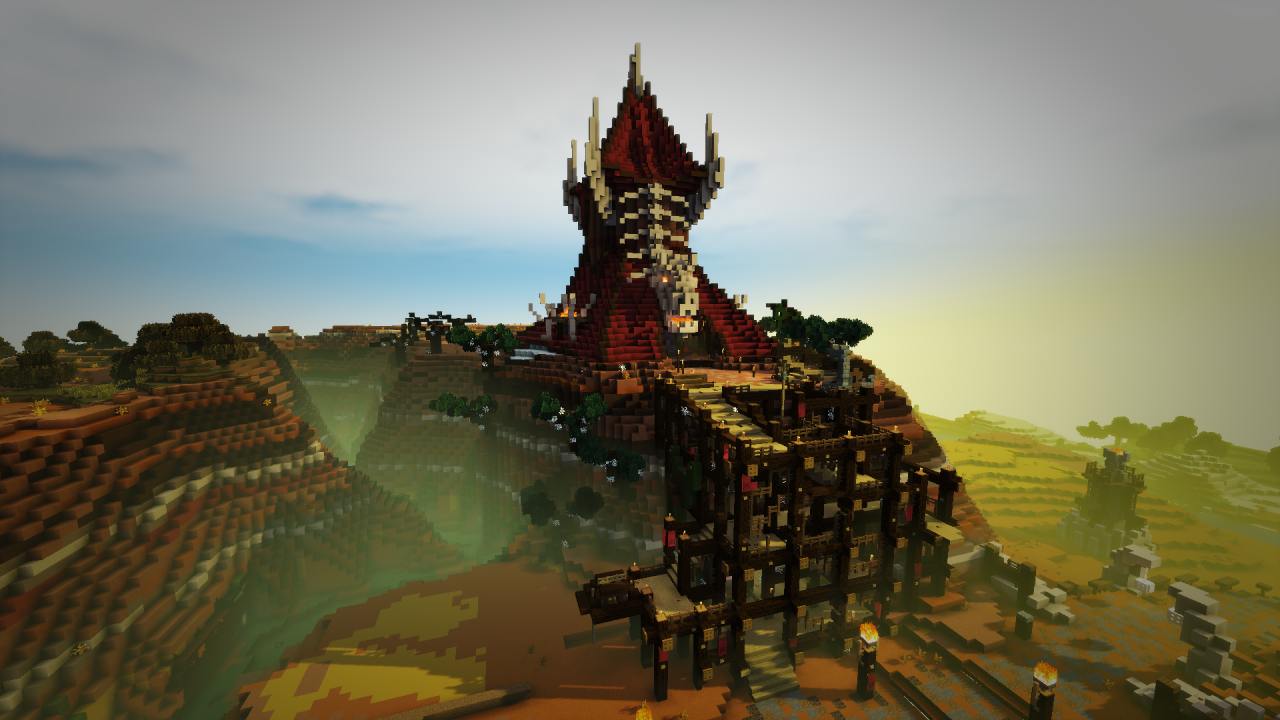 Orc temple "Oshu'gun" Minecraft Map