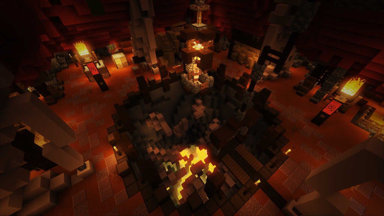 Orc temple "Oshu'gun" Minecraft Map