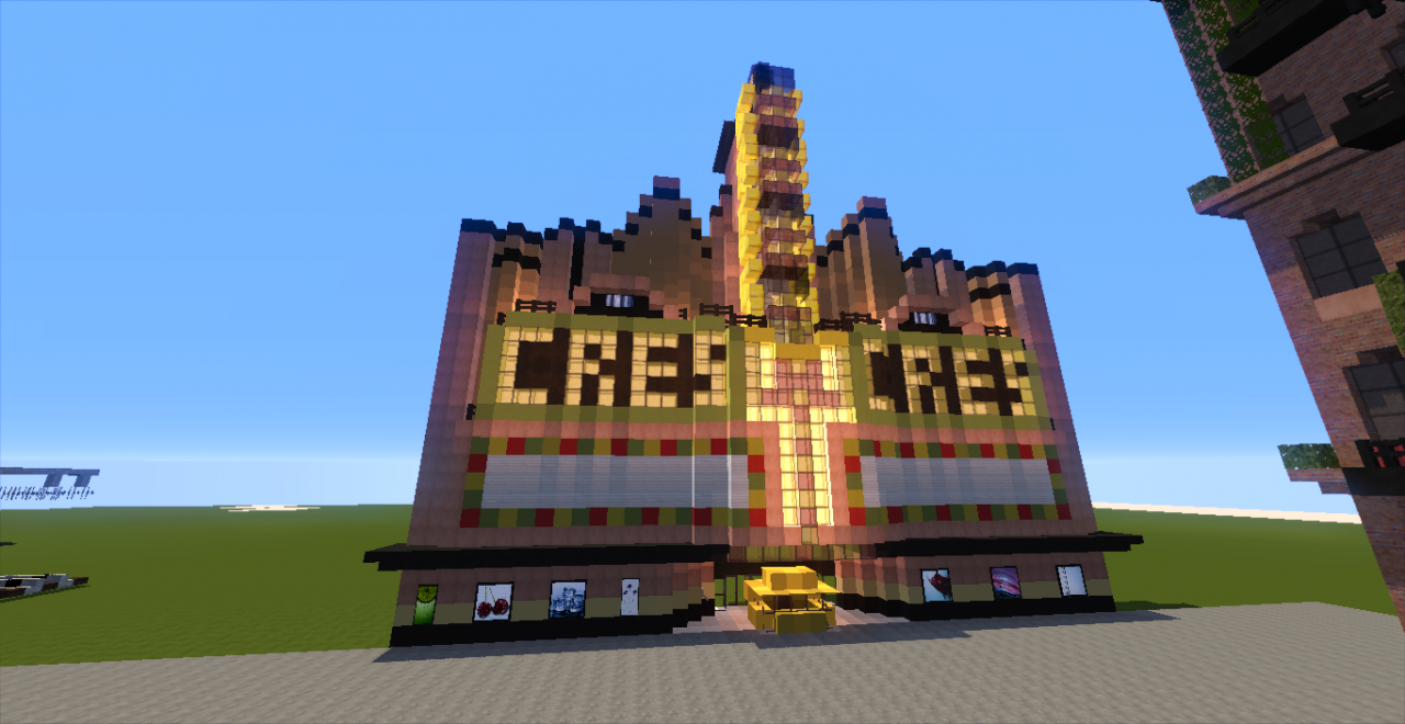 cinema Minecraft Map