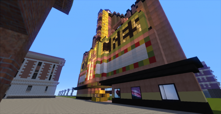 cinema Minecraft Map