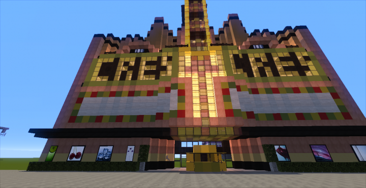 cinema Minecraft Map