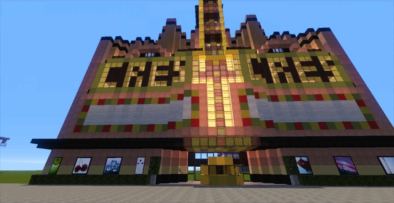 cinema Minecraft Map