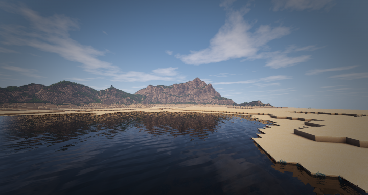 4096 x 4096 blocks Extreme realistic island. #WeAreConquest Minecraft Map