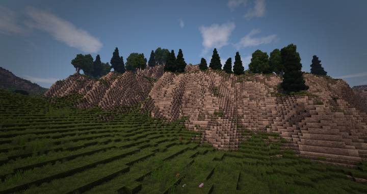 4096 x 4096 blocks Extreme realistic island. #WeAreConquest Minecraft Map