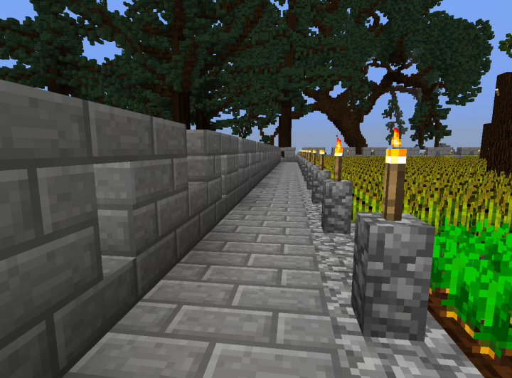 Yggdrasil the last refuge, In the trees solo build Minecraft Map