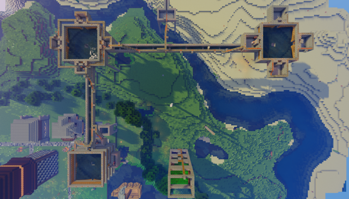 Builds Minecraft Map