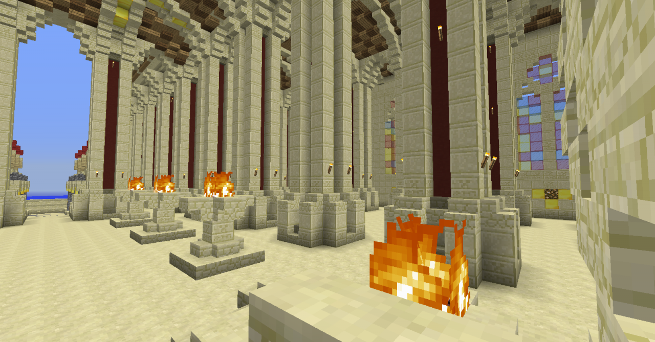 Cool Server Spawn Minecraft Map