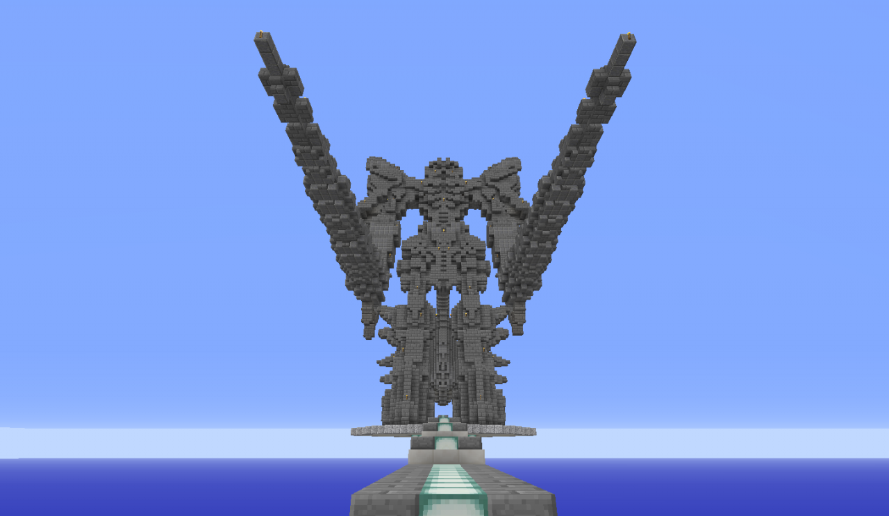 Dinobots Statue 2.0 - Transformers 4 and more Minecraft Map