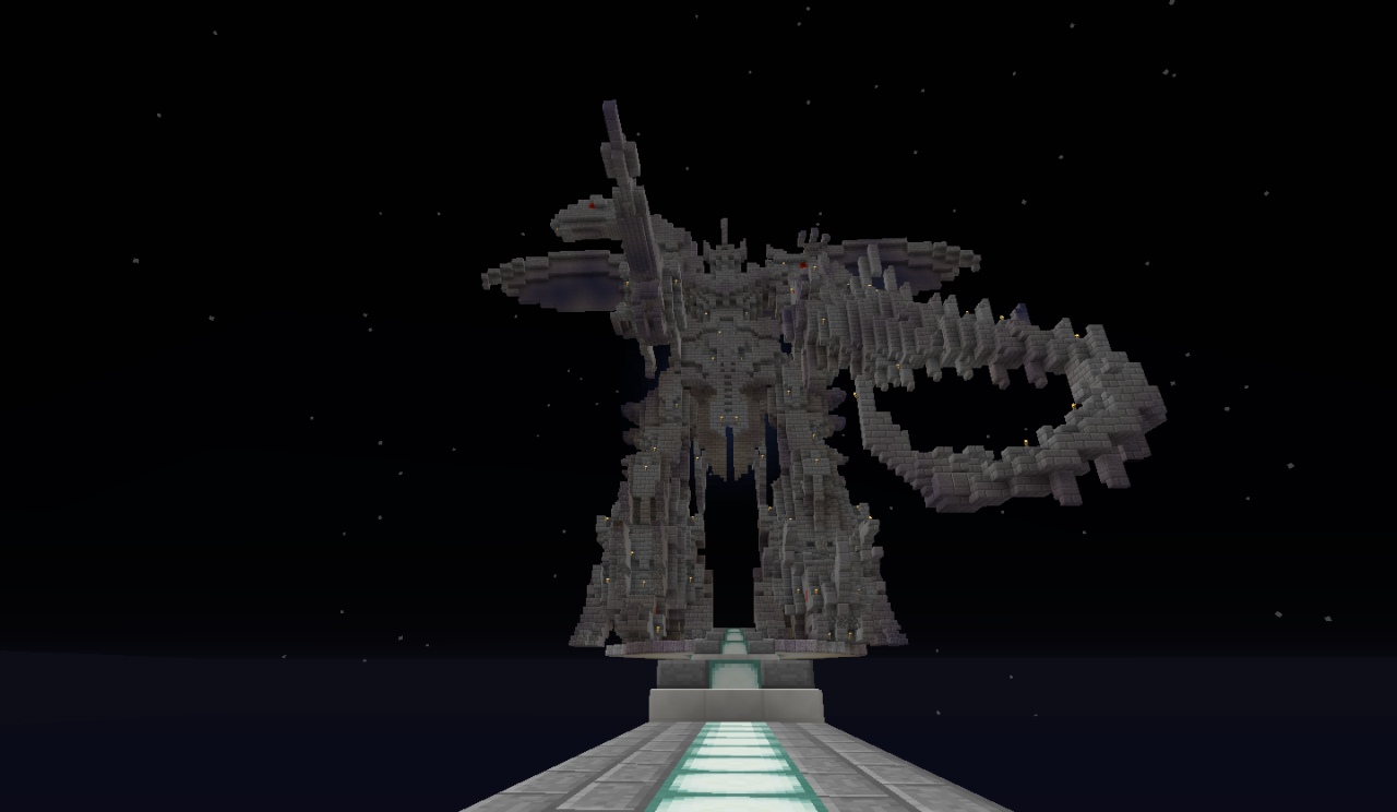 Dinobots Statue 2.0 - Transformers 4 and more Minecraft Map