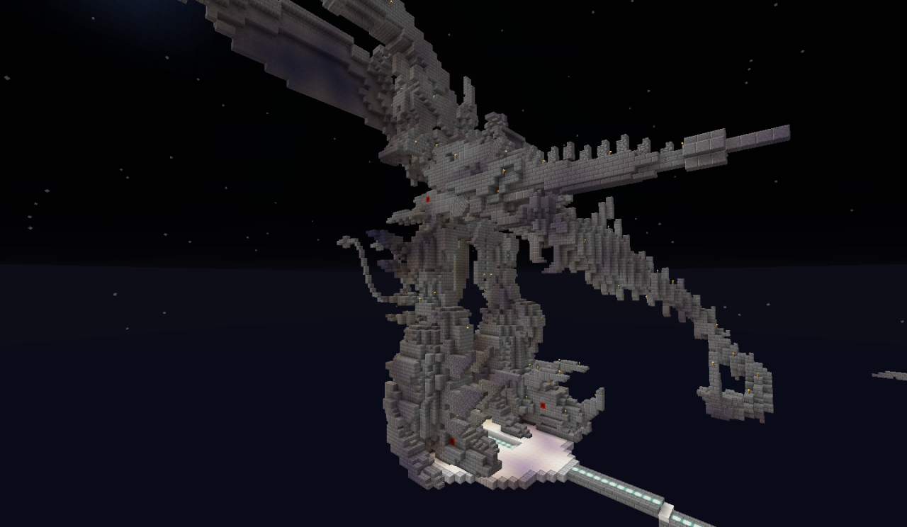 Dinobots Statue 2.0 - Transformers 4 and more Minecraft Map