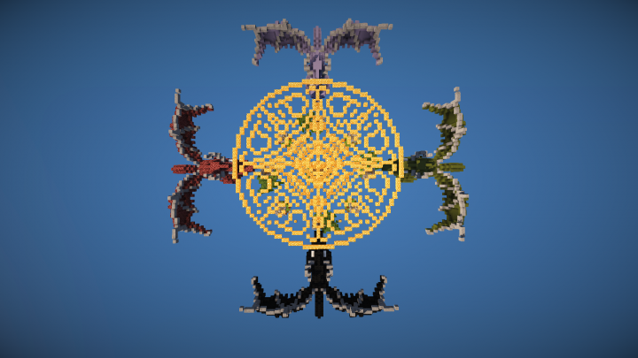 Mythandow - A Medieval/Fantasy Sky Wars Map + DOWNLOAD! Minecraft Map