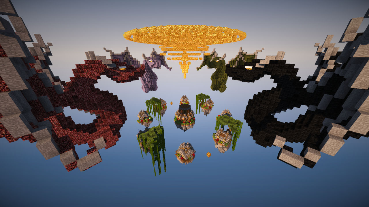 Mythandow - A Medieval/Fantasy Sky Wars Map + DOWNLOAD! Minecraft Map