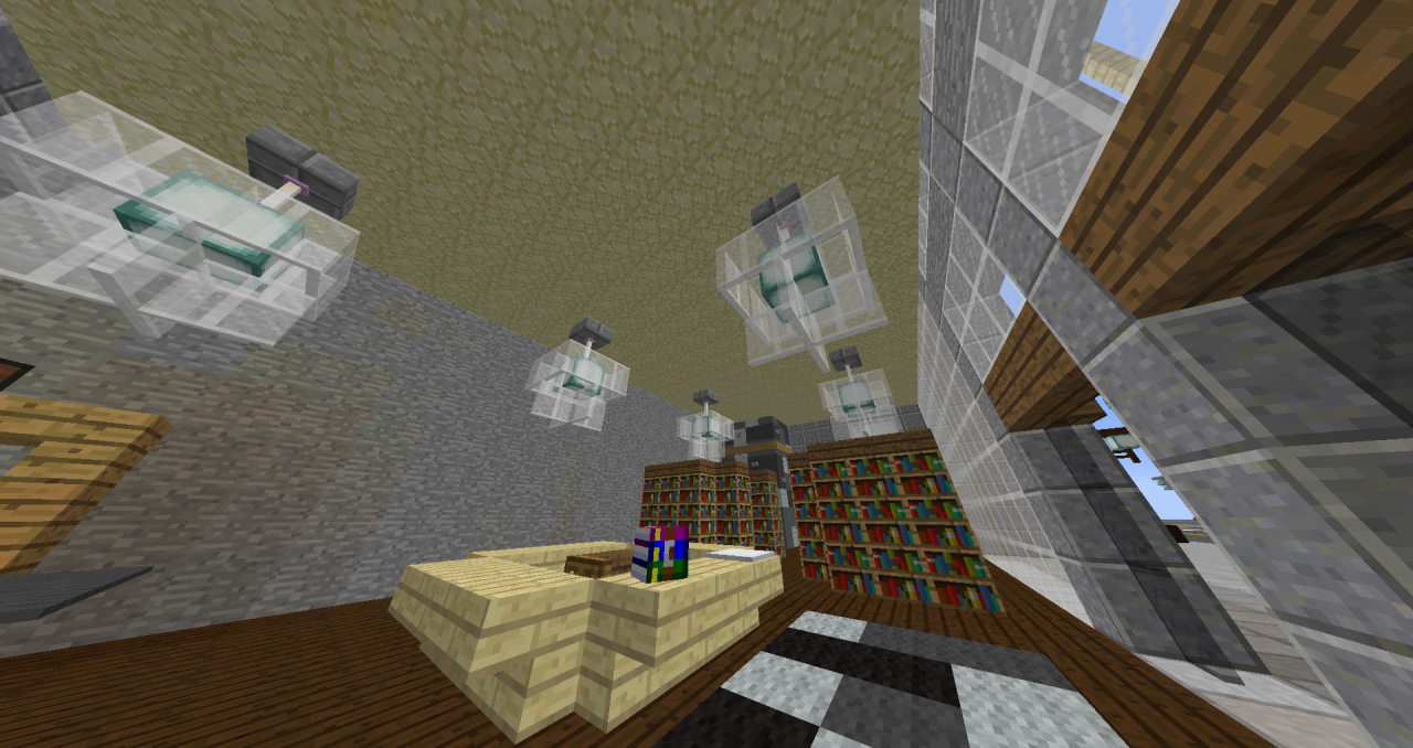 Plot: City Library Minecraft Map