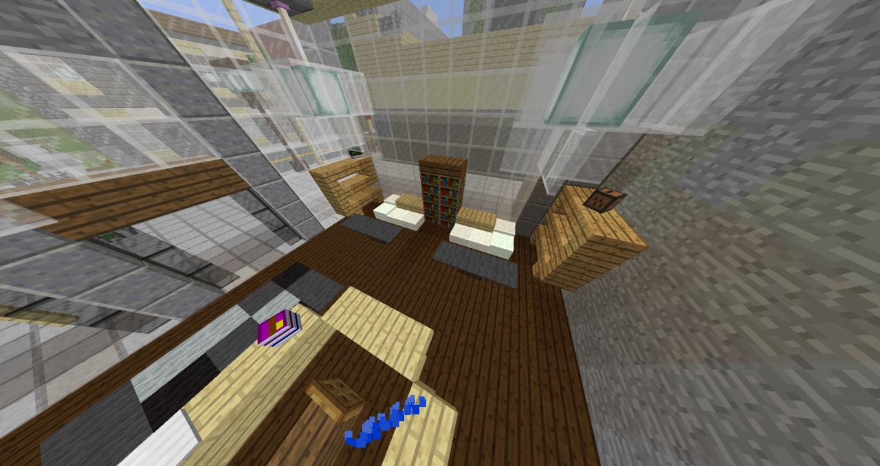 Plot: City Library Minecraft Map