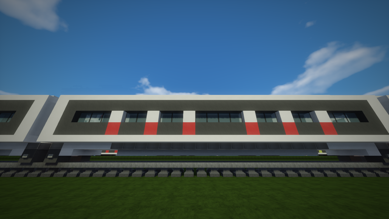 Luxury High Speed Train V2.0 [LHST] Minecraft Map