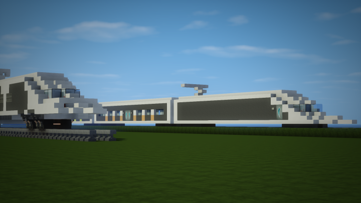 Luxury High Speed Train V2.0 [LHST] Minecraft Map