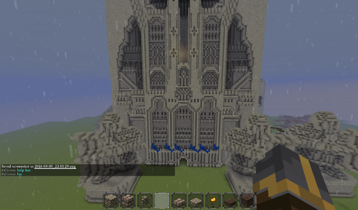 The Gate Of Erebor (The only thing left) ;( Minecraft Map