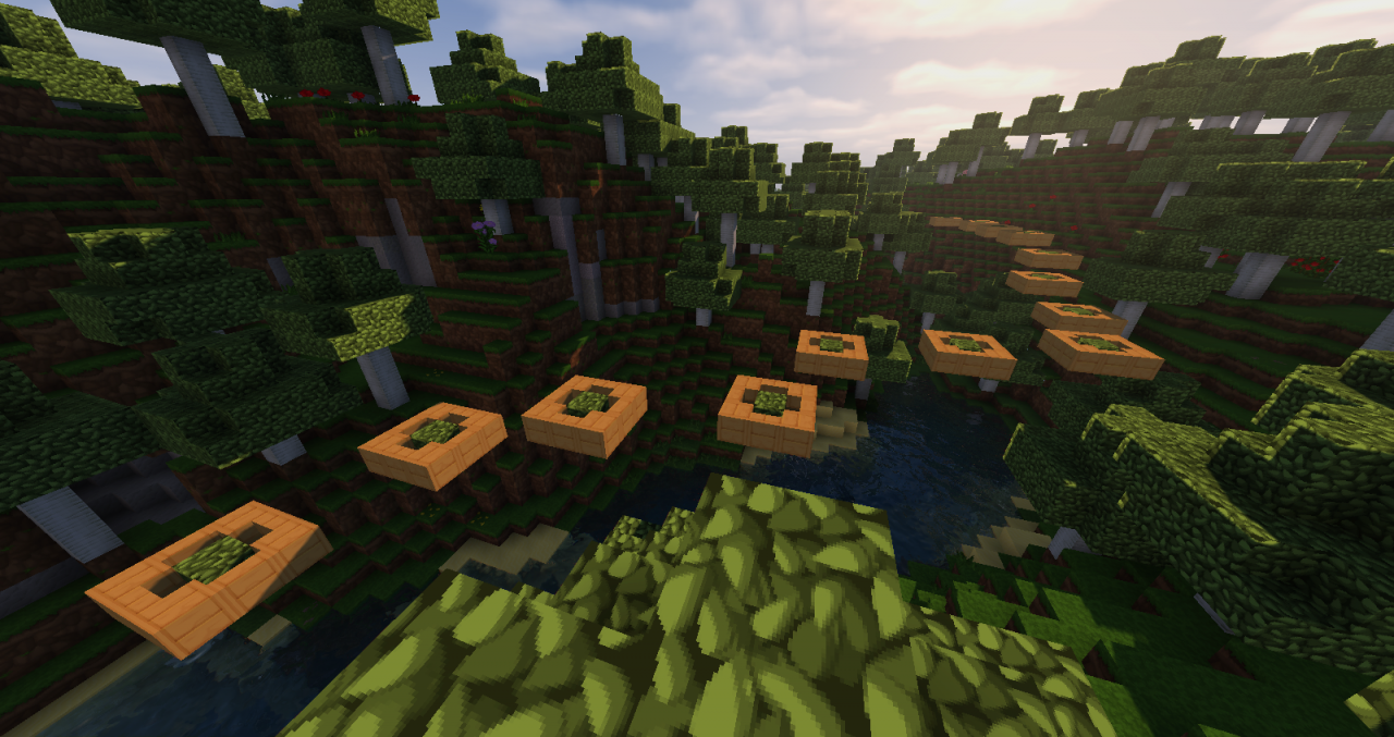 All Biome Parkour #16 Birch Forest Minecraft Map