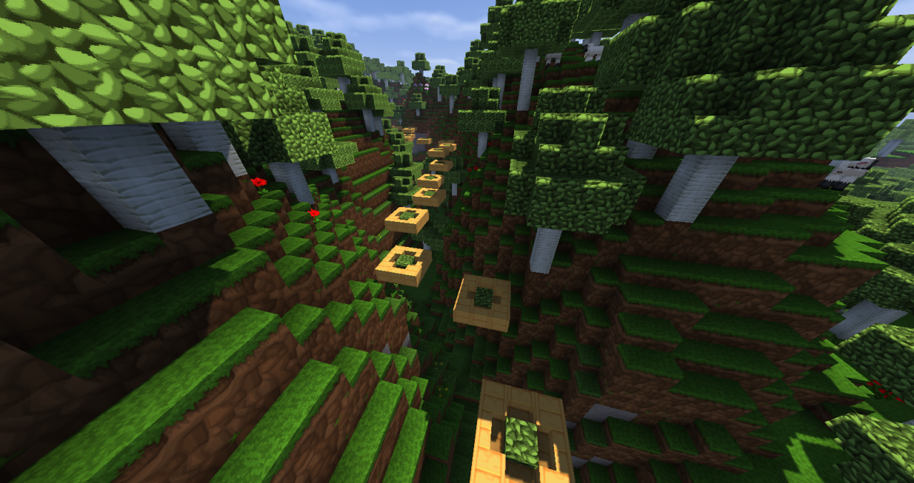 All Biome Parkour #16 Birch Forest Minecraft Map
