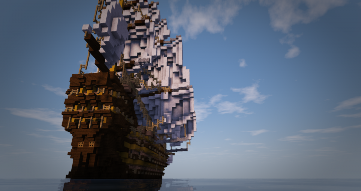 English Full Sail Gallion - ImperiumMC Minecraft Map