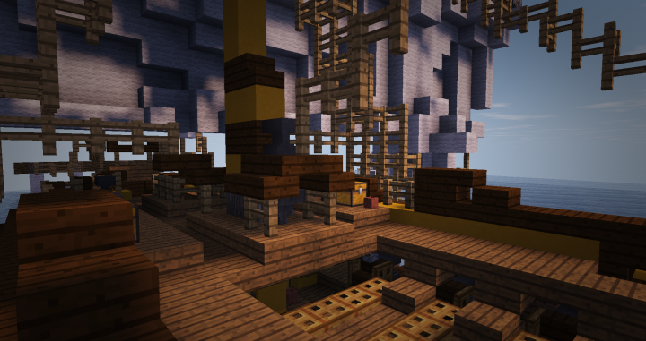 English Full Sail Gallion - ImperiumMC Minecraft Map