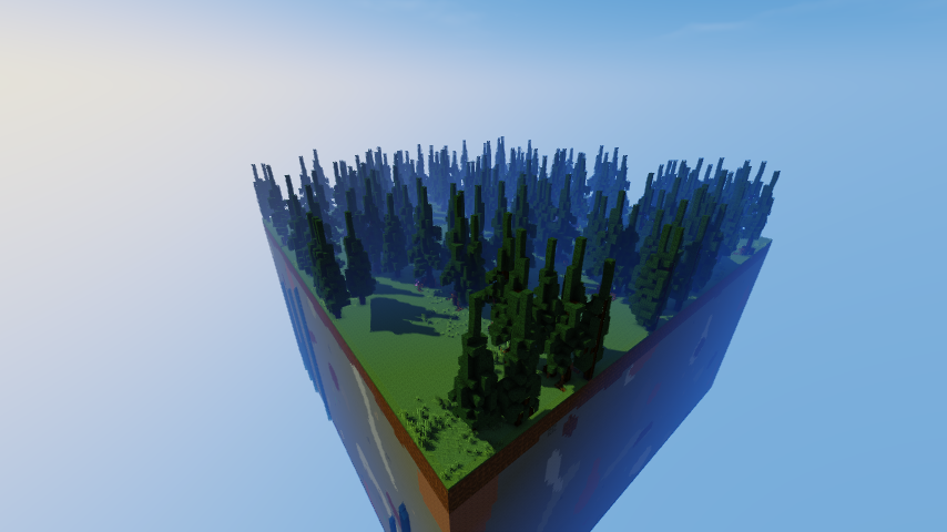 Small Pine Forest Minecraft Map
