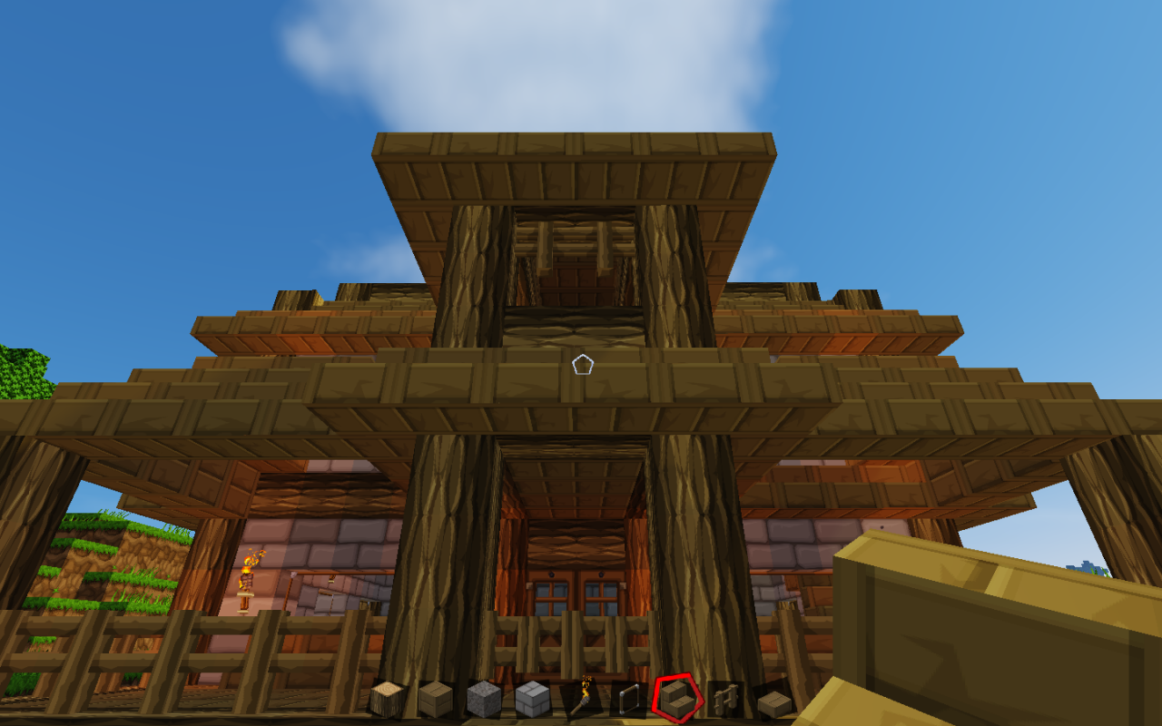 Beautiful Rustic-Modern House (more house to be expected Minecraft Map