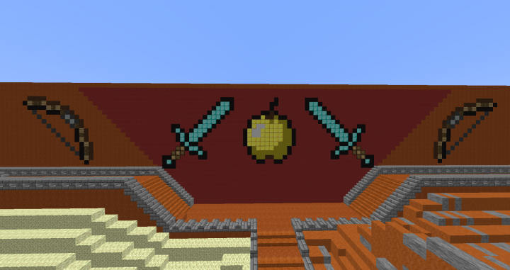 Four Theme Pvp Arena Minecraft Map