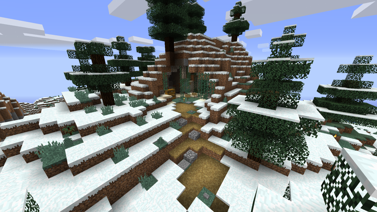 Undertale Build : Ruins to Snowdin Minecraft Map