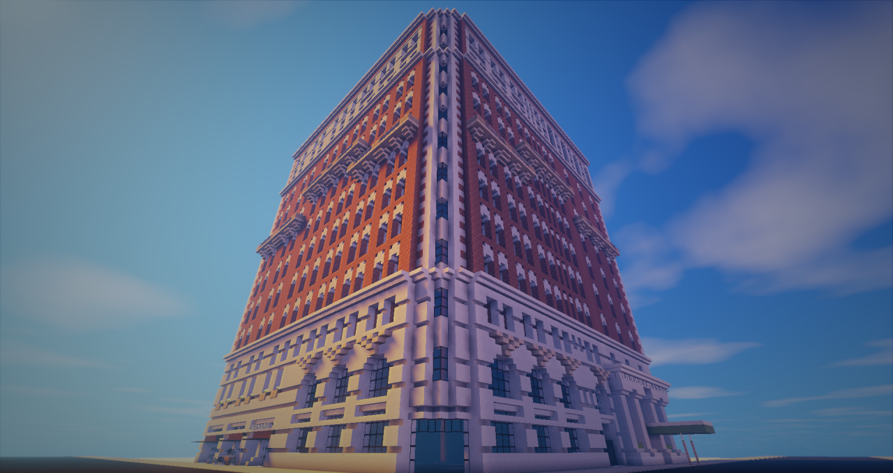 Citibank building Minecraft Map