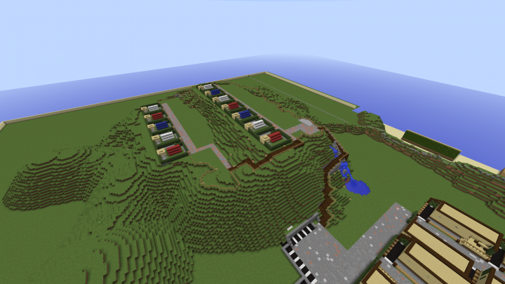 camping paradis Minecraft Map