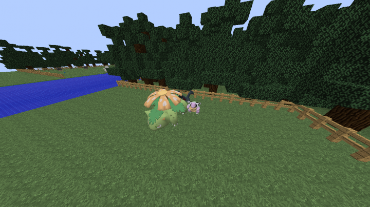 Pokemon/Pixelmon Flame Red and Aqua Blue Minecraft Map