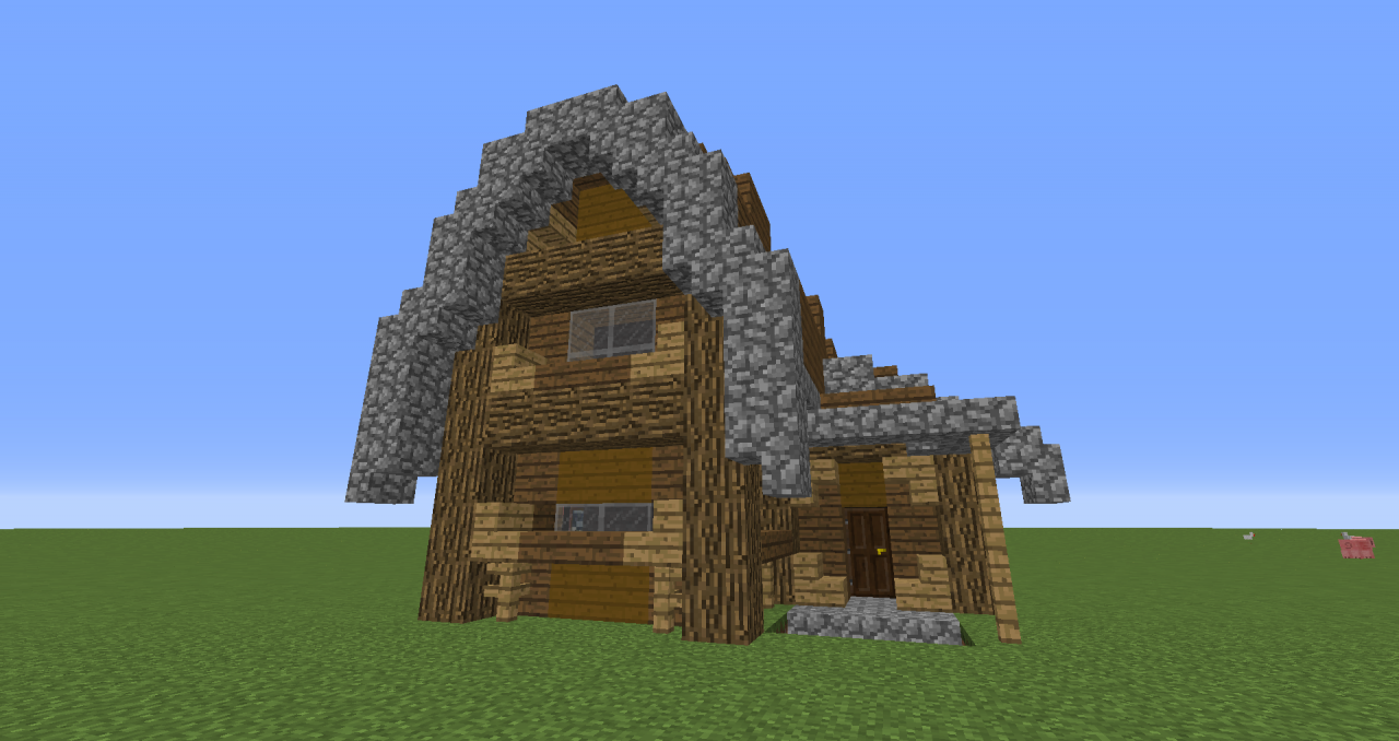 Painting texture house. Minecraft Map