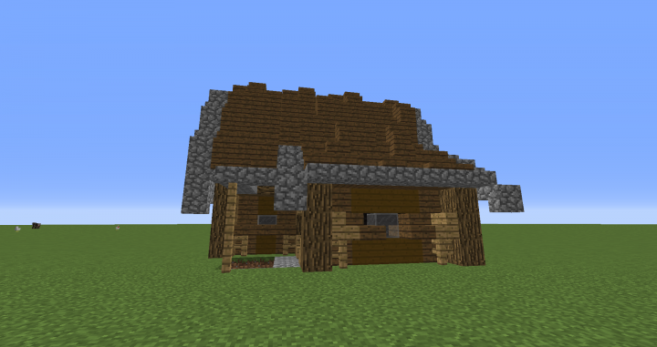 Painting texture house. Minecraft Map