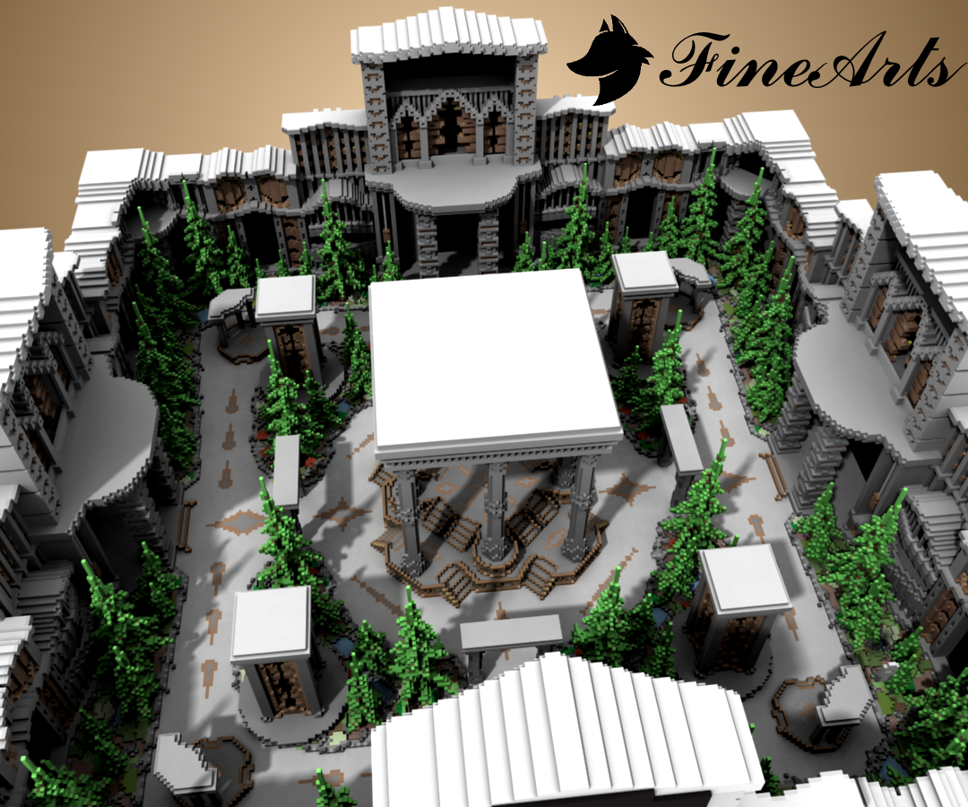 Nice Lobby // Hub Minecraft Map