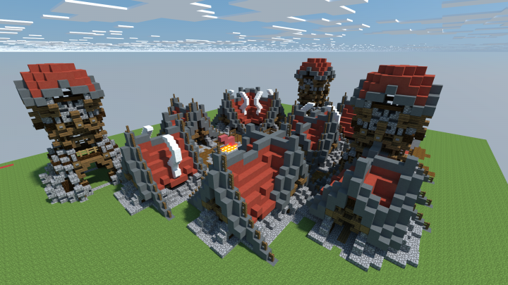 #30DAYS - Day 20 - Orcish Camp Minecraft Map
