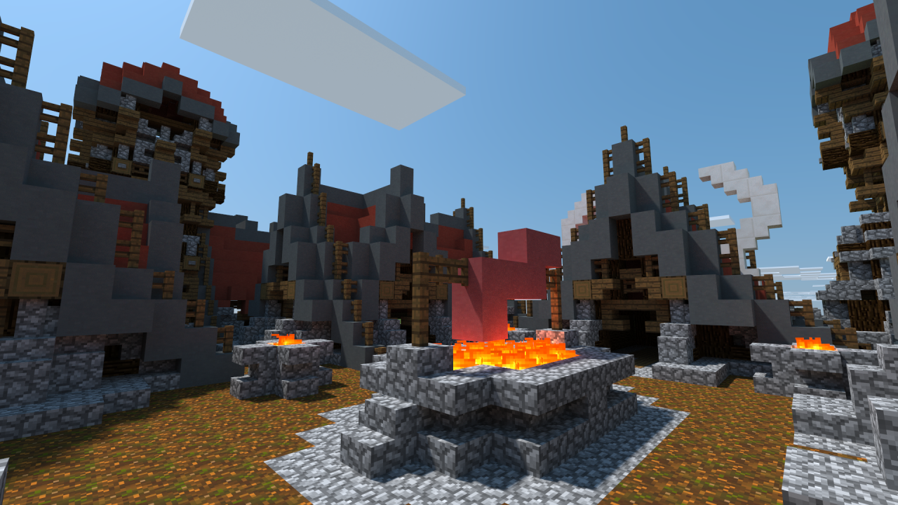 #30DAYS - Day 20 - Orcish Camp Minecraft Map