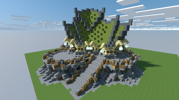 #30DAYS - Day 22 - Wood Elf House Minecraft Project