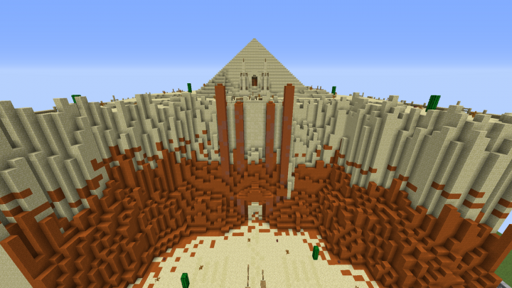 Pharaoh's Pyramid Minecraft Map