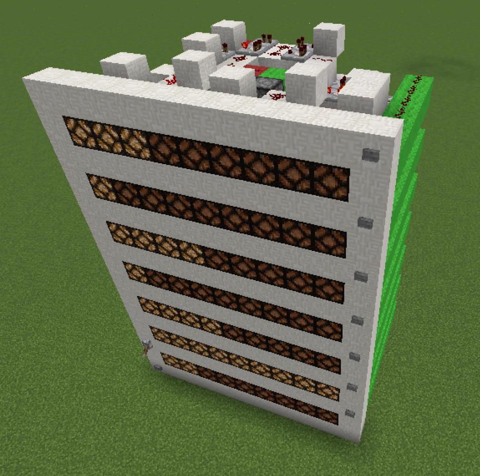 Extendable compact counter with digit-bar display (for 3 digits: 9x7x9 ...