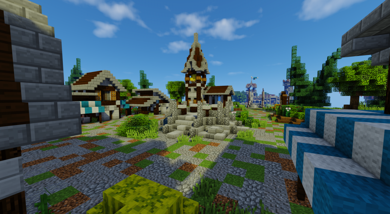 Vertically Afloat Minecraft Map