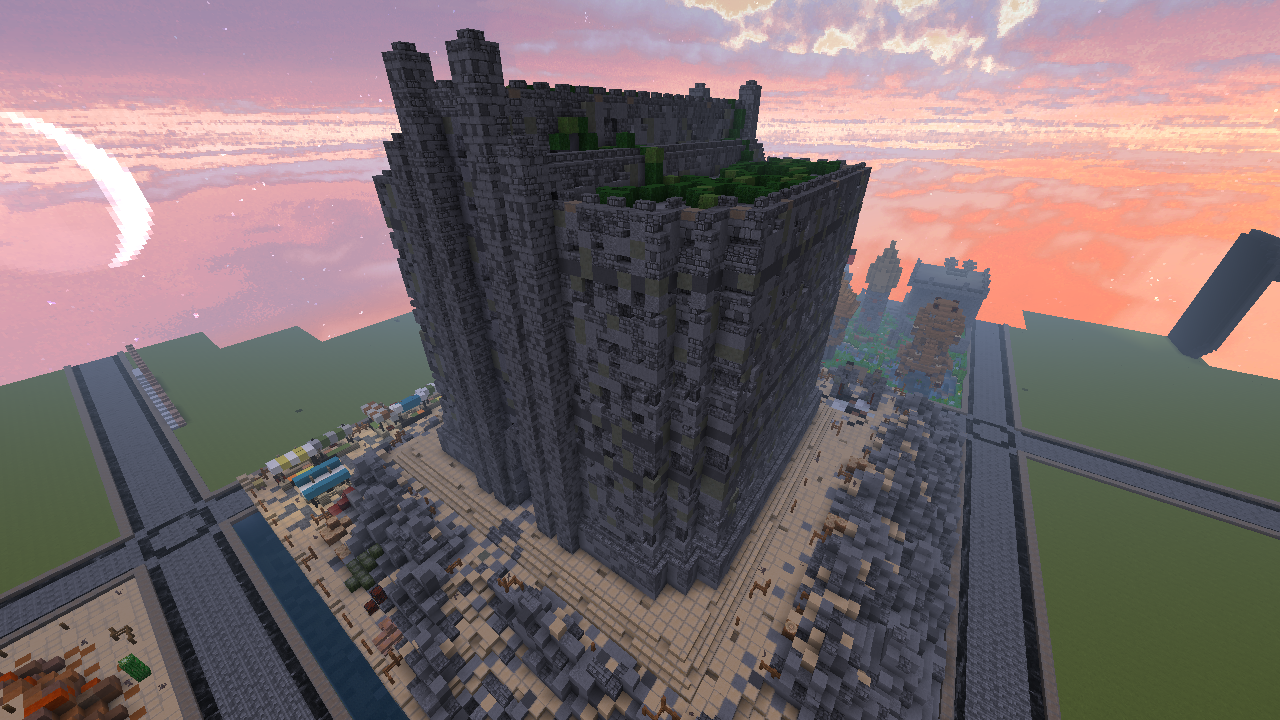 House of Black and White Minecraft Map