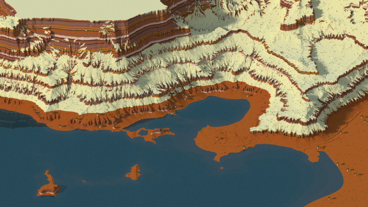 [VI] American West - Custom Terrain (Canyons, Desert, Trees, Lakes ...