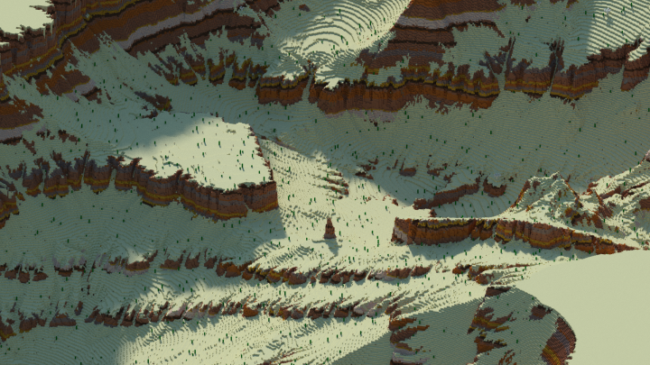 [VI] American West - Custom Terrain (Canyons, Desert, Trees, Lakes ...