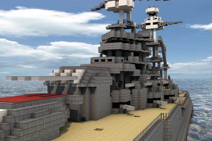 USS Arizona (BB-39) Minecraft Map
